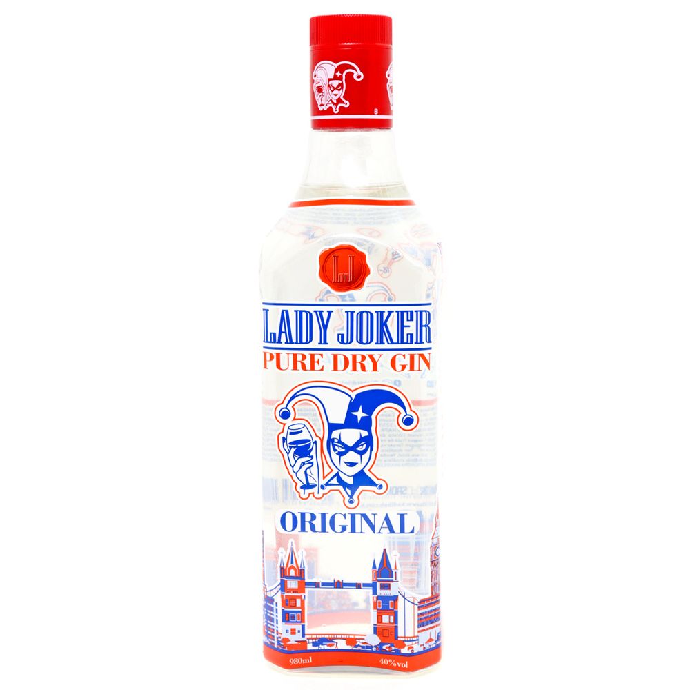 Gin Lady Joker Original 980Ml Pet - dinho
