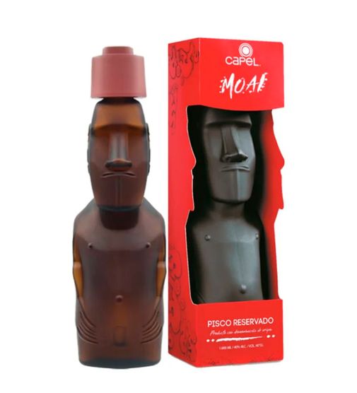 Pisco Chileno Capel Moai Reservado 1L - dinho