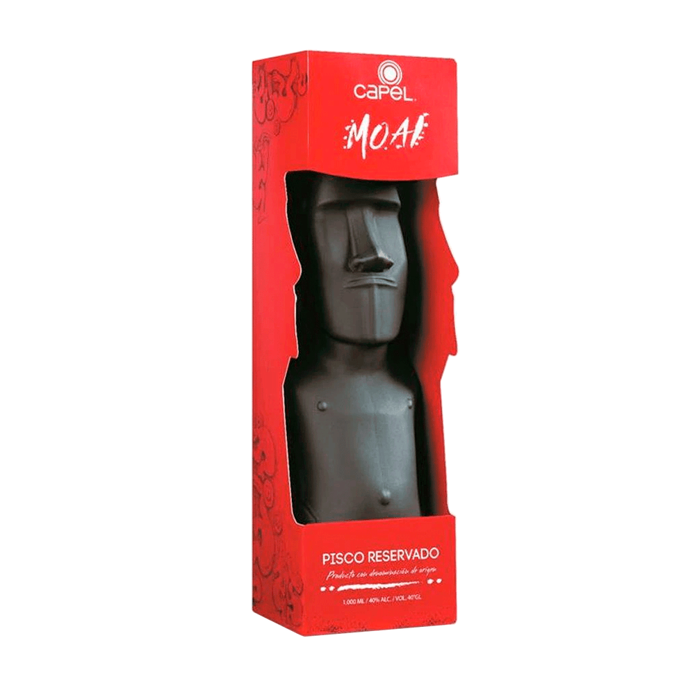 Pisco Chileno Capel Moai Reservado 1L - dinho